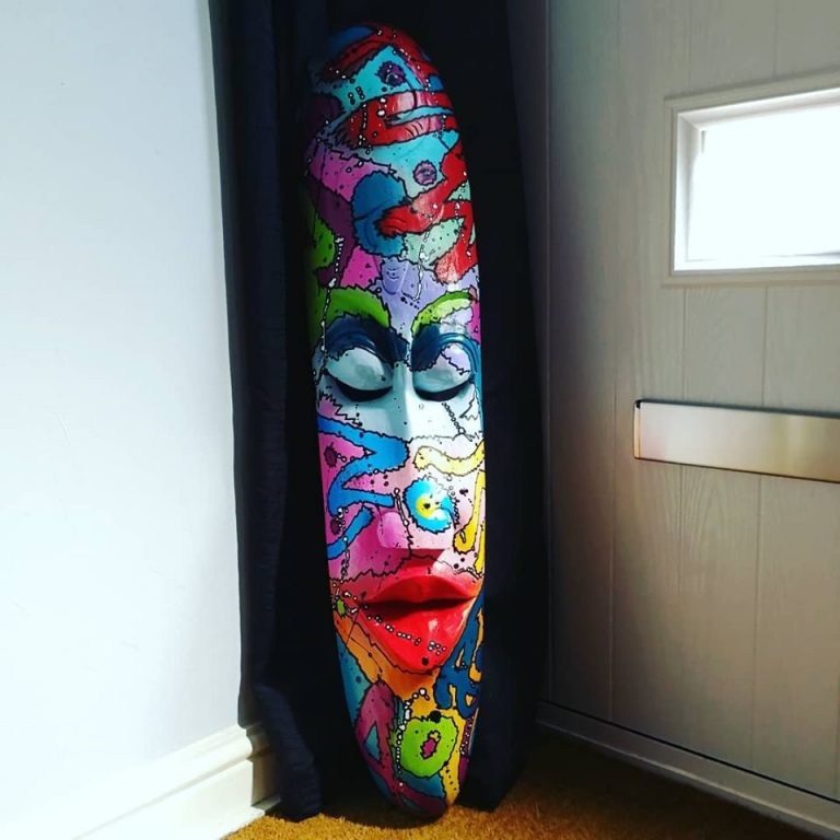 Graffiti Decorative Mask - Killer Pete - International Spray Paint Artist